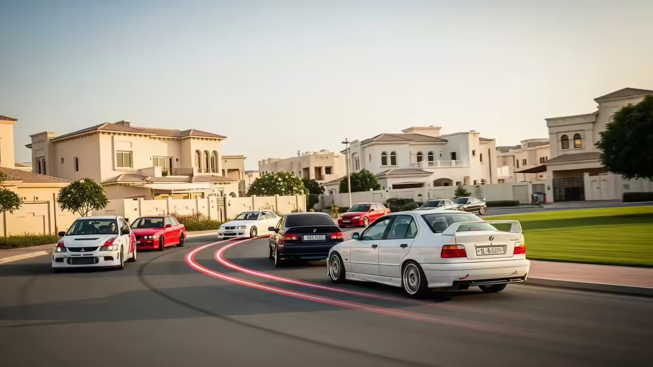 UAE law enforcement targets modified cars causing disruptive ‘explosion ...