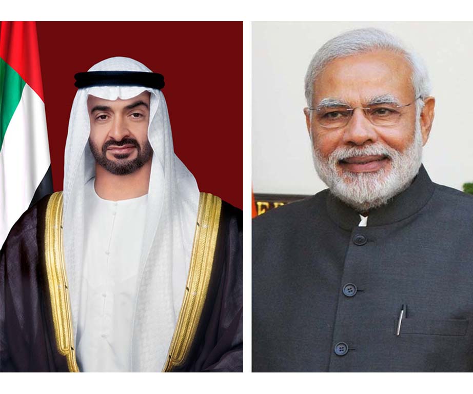 Sheikh Mohamed, Indian PM Narendra Modi review international ...