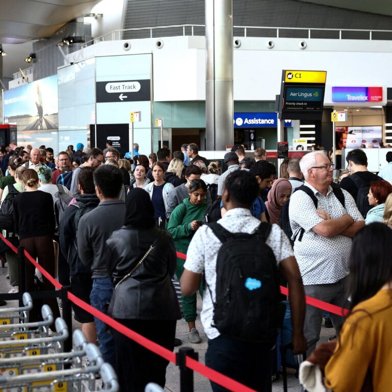 European airport passenger traffic records first post-pandemic decline ...