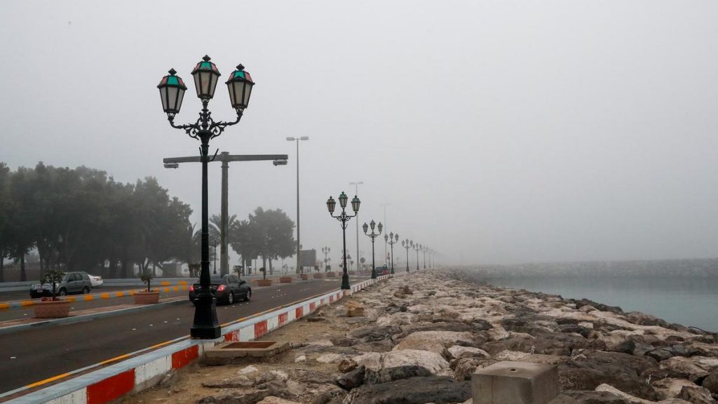 Uae Weather Fog Lowers Visibility In Parts Of Abu Dhabi Dubai Standard