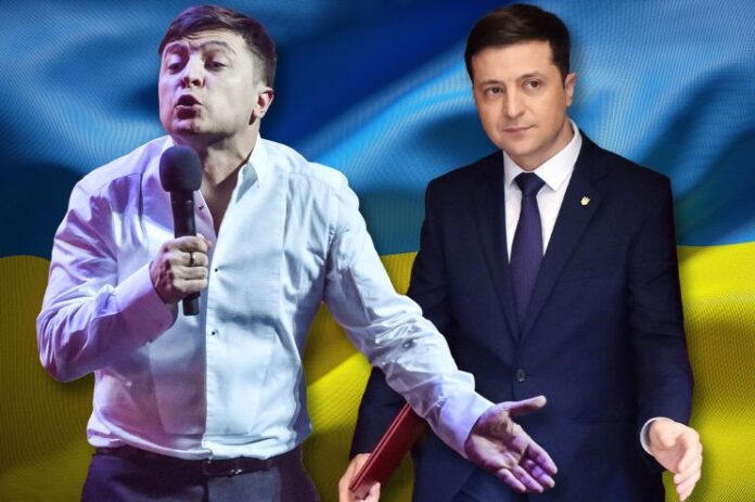 Ukraine's TV comedian president Volodymyr Zelensky finds his role as ...